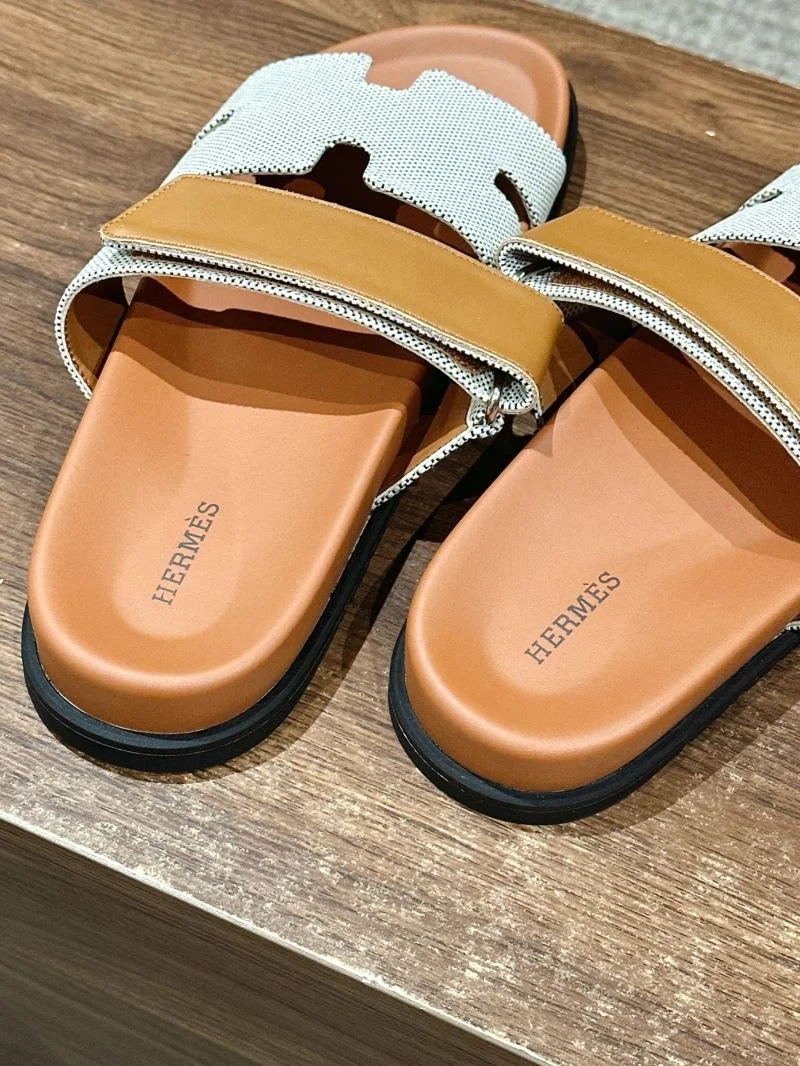 Indistinguishable Hermes Slippers
