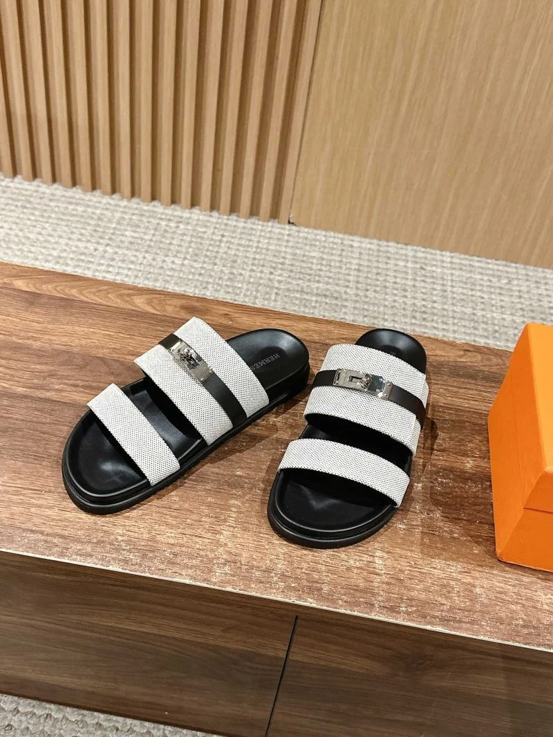 Indistinguishable Hermes Slippers