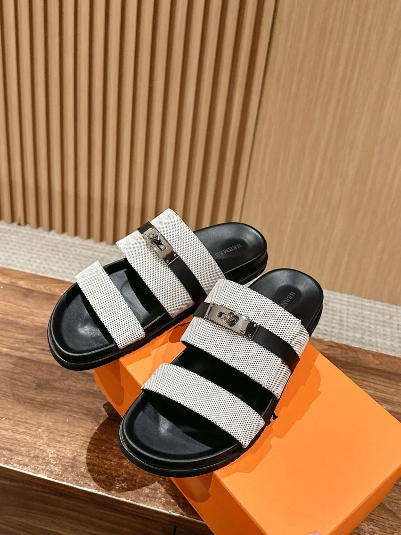 Indistinguishable Hermes Slippers