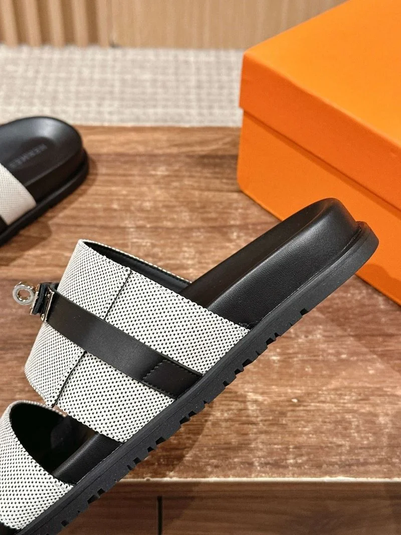 Indistinguishable Hermes Slippers