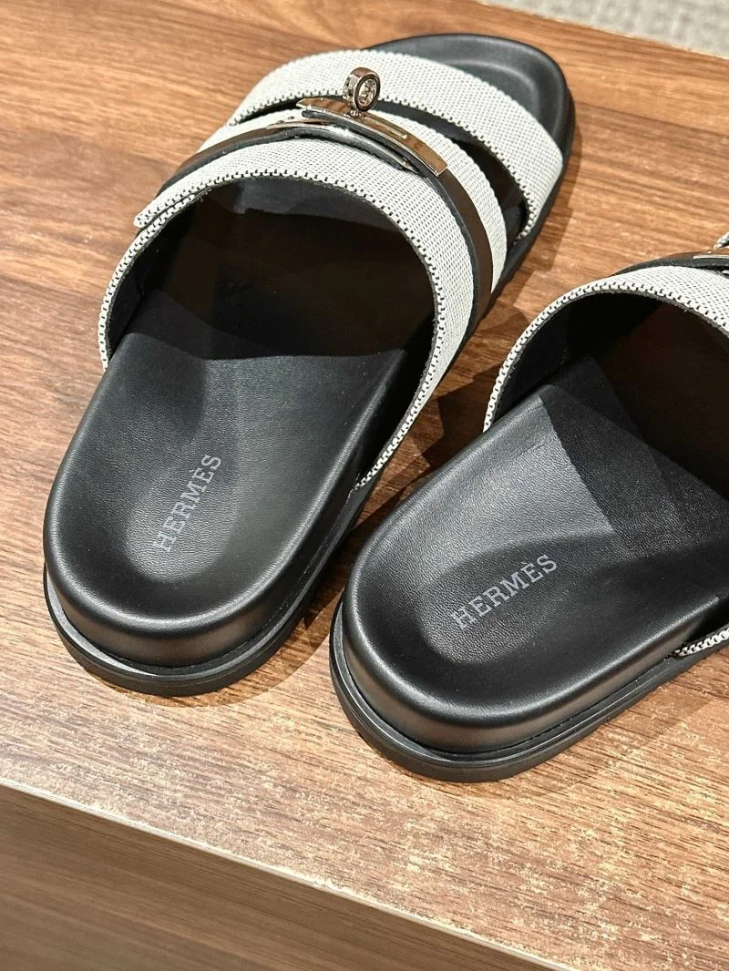 Indistinguishable Hermes Slippers