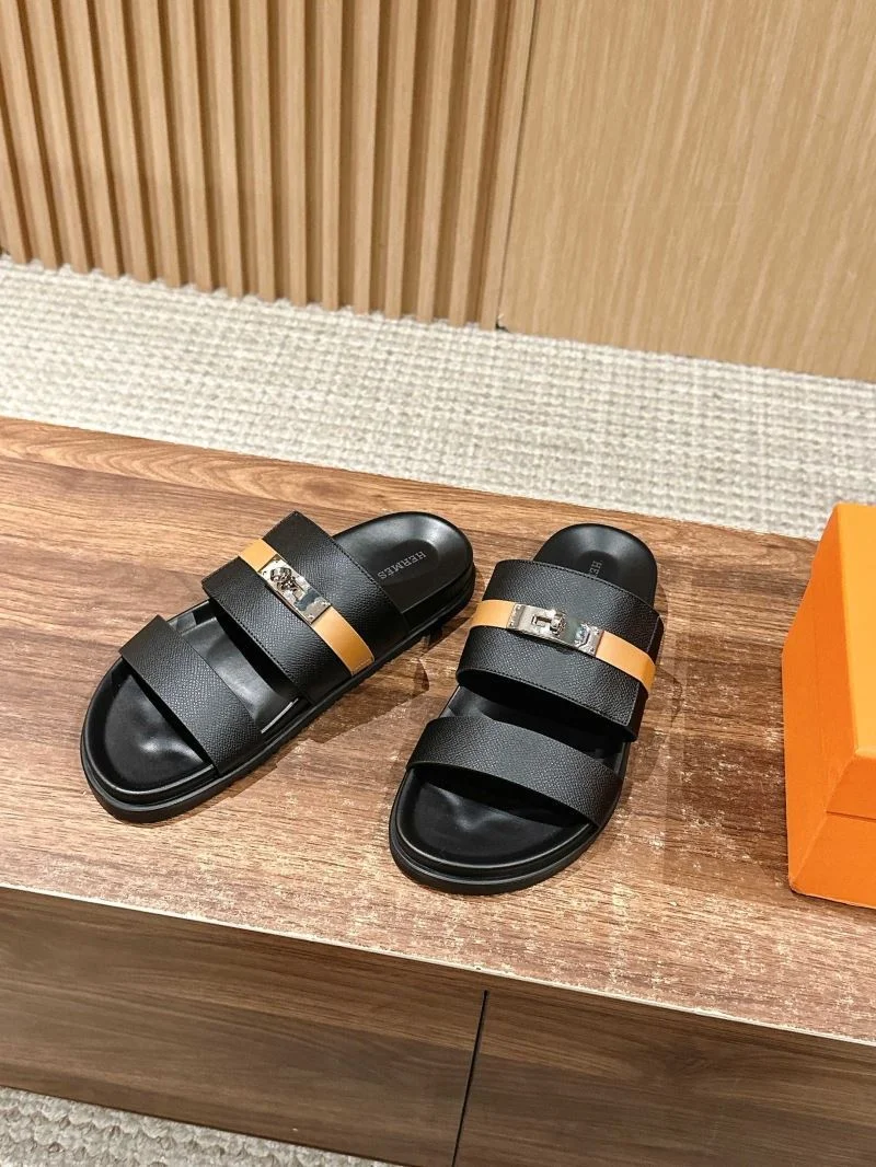 Brand-authenticated Hermes Slippers