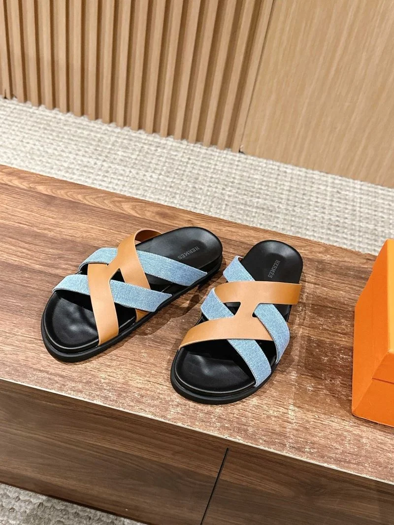 Value-priced Hermes Slippers
