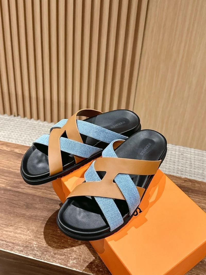 Value-priced Hermes Slippers
