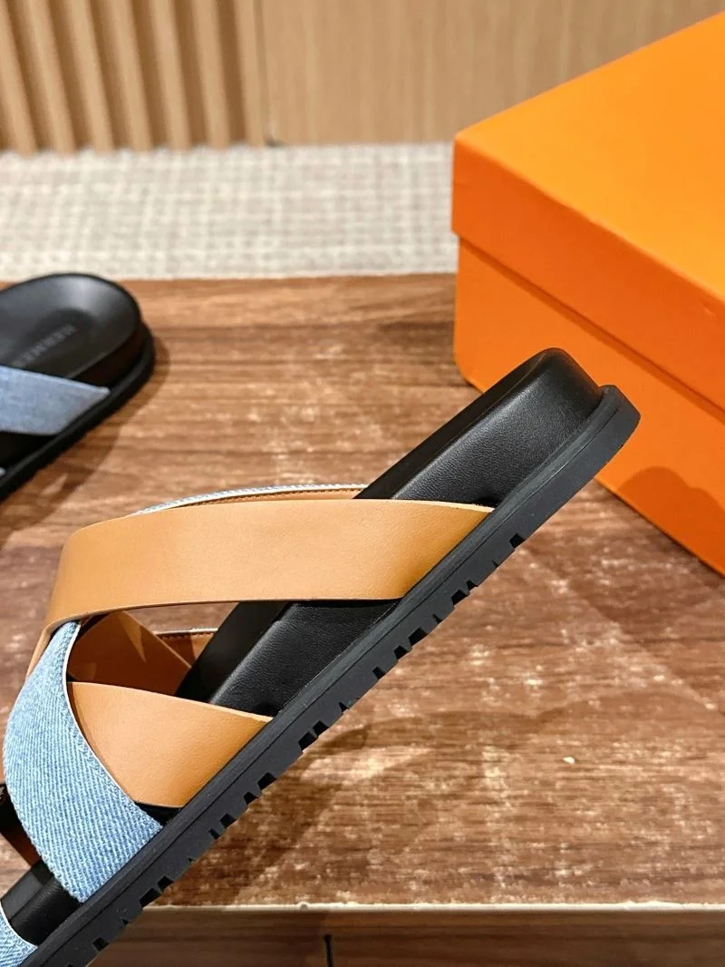 Value-priced Hermes Slippers