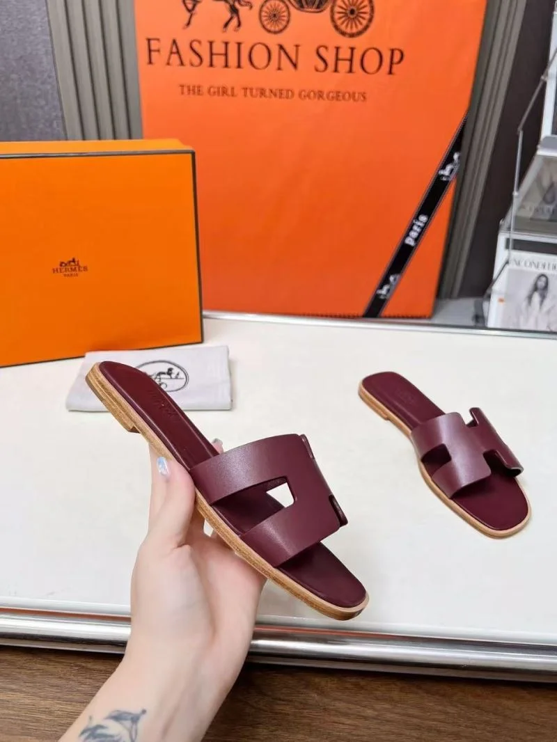 Hermes Slippers