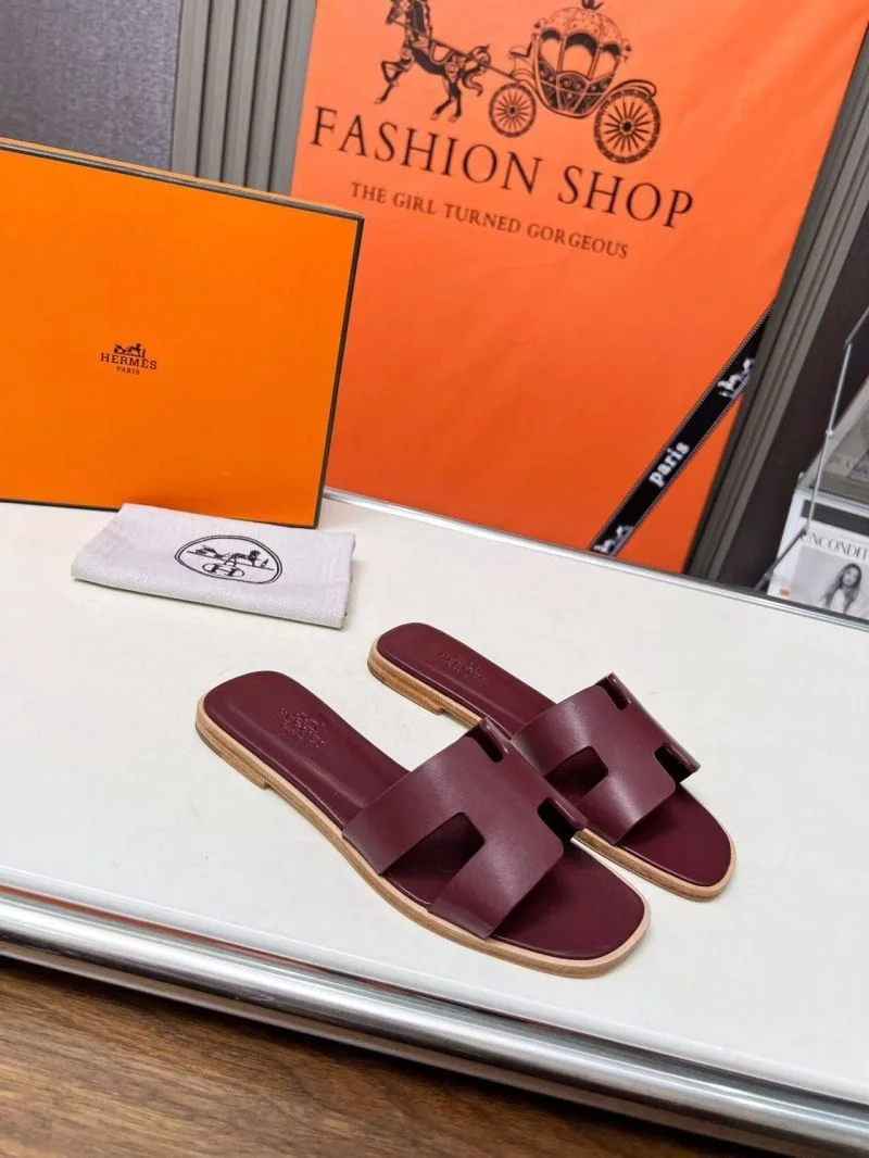 Exact replica Hermes Slippers