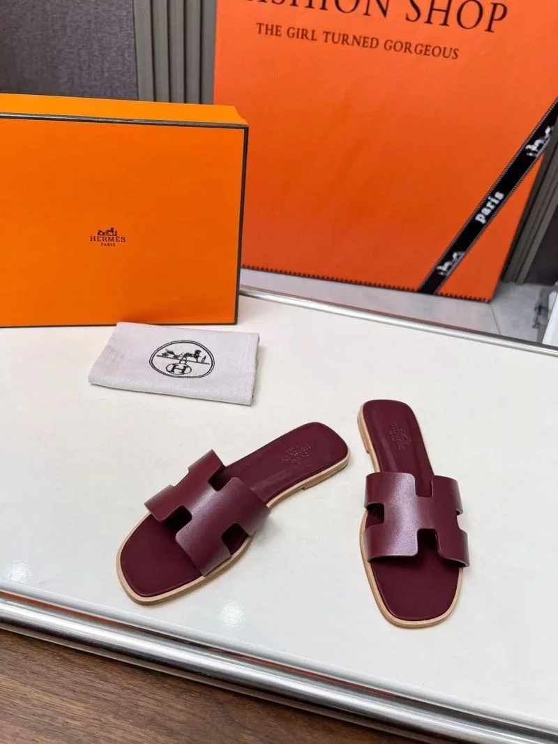 Exact replica Hermes Slippers