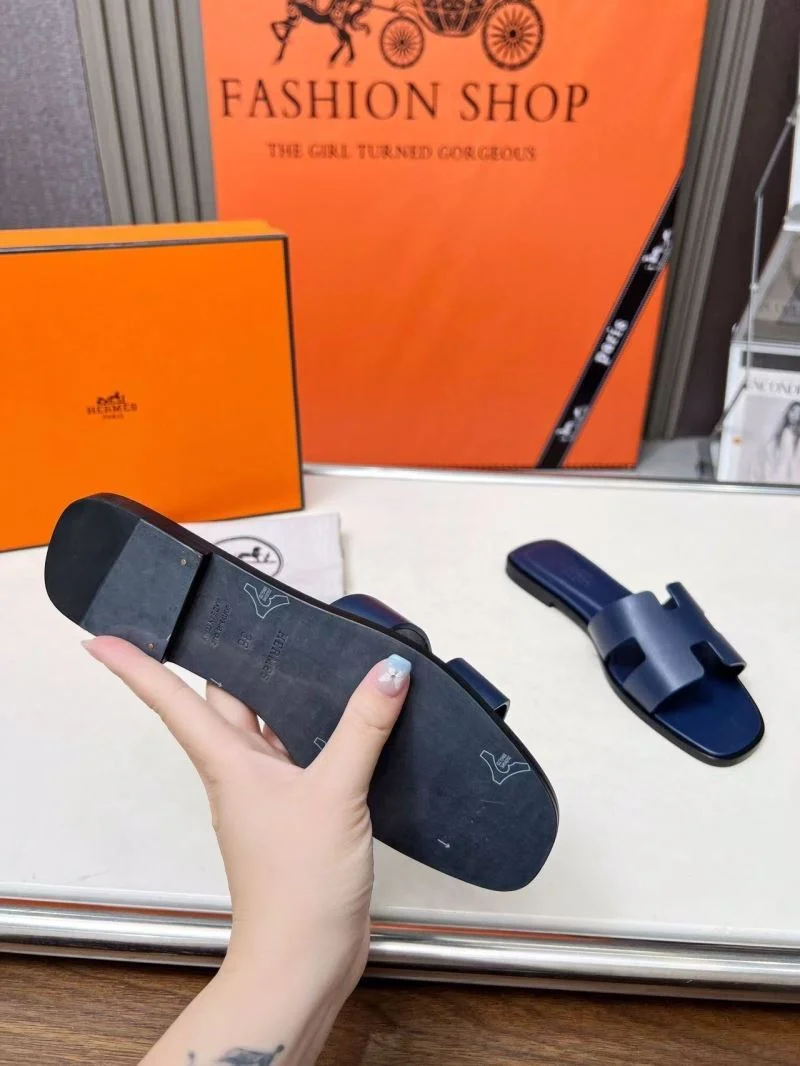 Top mirror Hermes Slippers