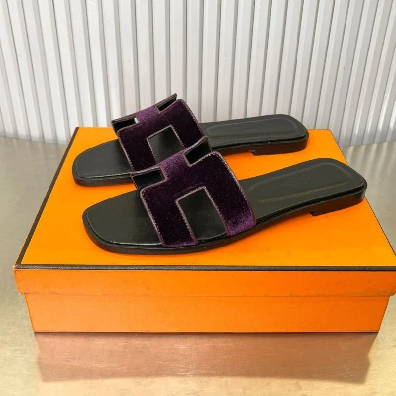 Official Hermes Slippers