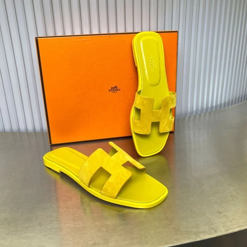 Real Hermes Slippers