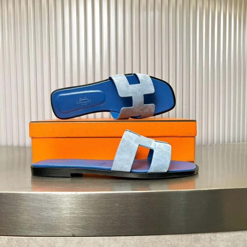 Indistinguishable Hermes Slippers