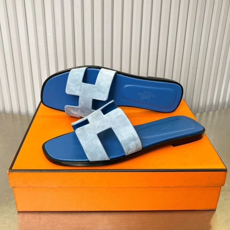 Indistinguishable Hermes Slippers