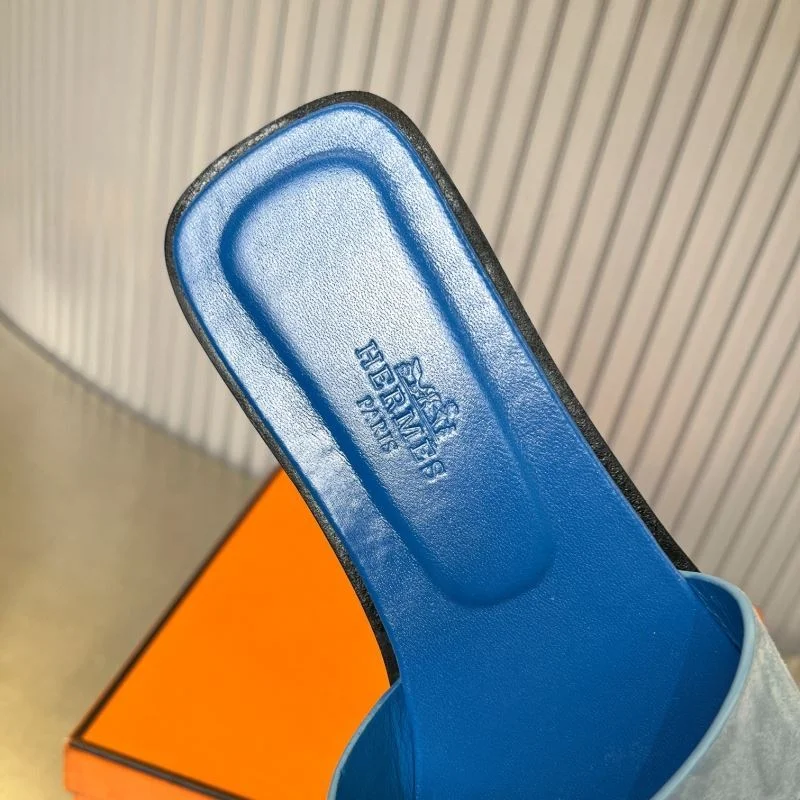 Indistinguishable Hermes Slippers