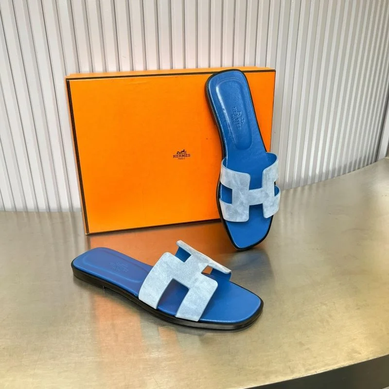 Indistinguishable Hermes Slippers