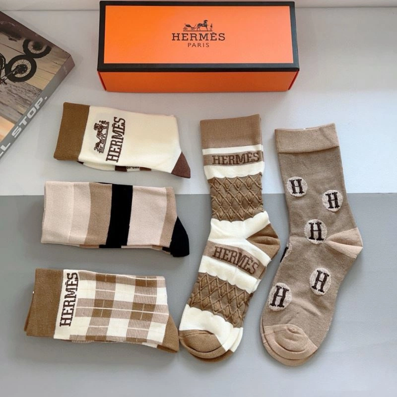 Indistinguishable Hermes Socks