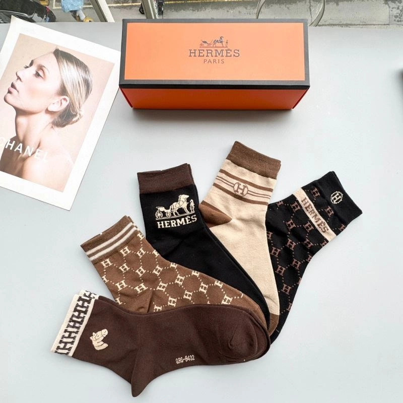 Indistinguishable Hermes Socks
