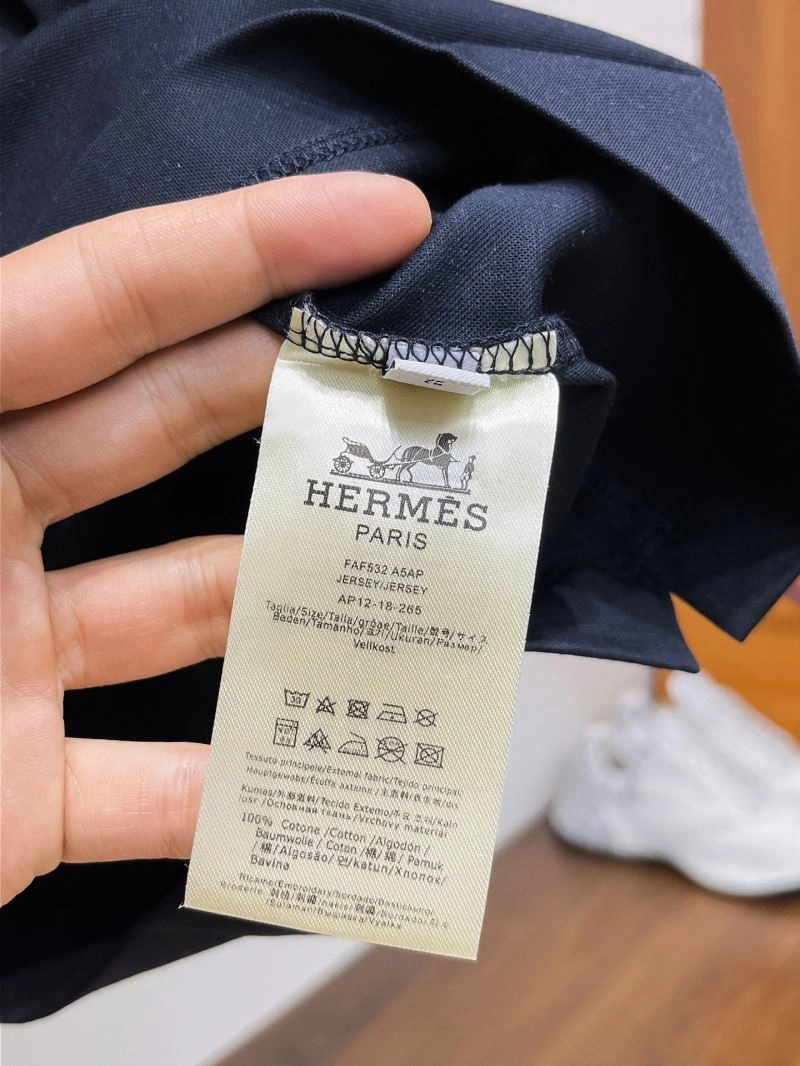 Exact replica Hermes T-Shirts