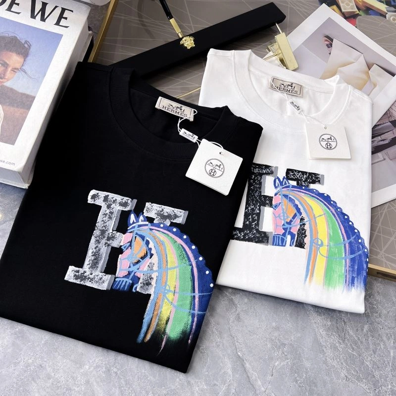 Precise copy Hermes T-Shirts