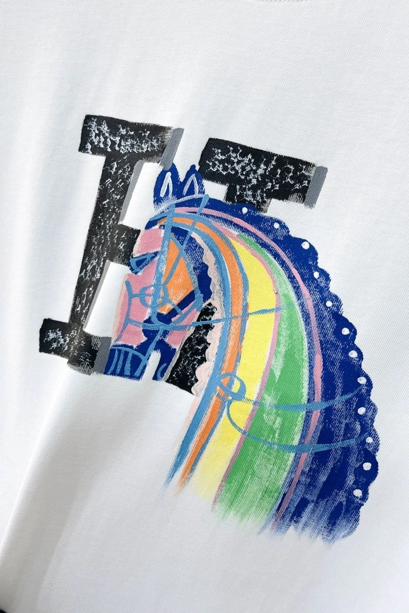 Precise copy Hermes T-Shirts