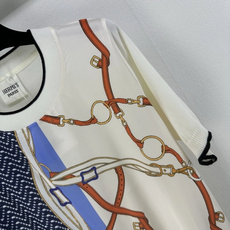 Precise copy Hermes T-Shirts