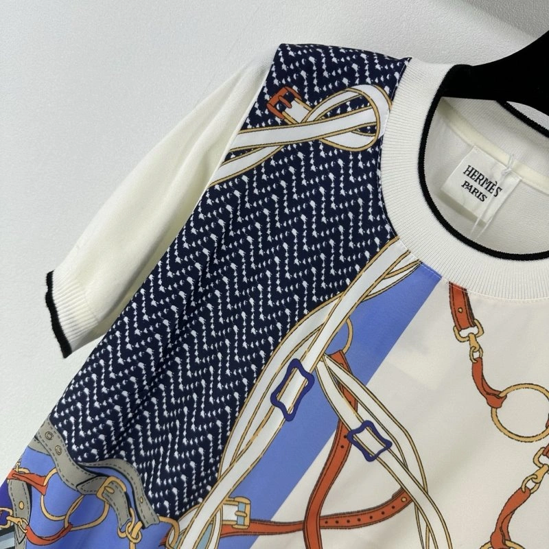 Precise copy Hermes T-Shirts