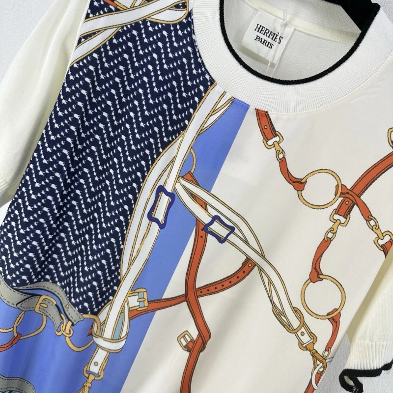 Precise copy Hermes T-Shirts
