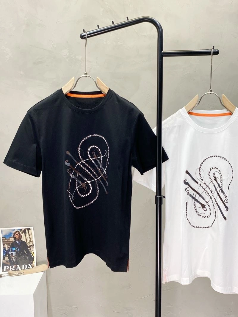 Exact replica Hermes T-Shirts