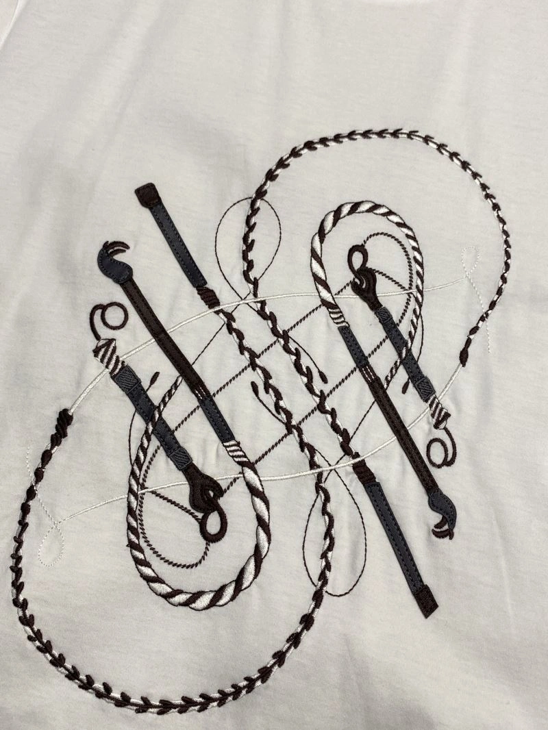 Exact replica Hermes T-Shirts