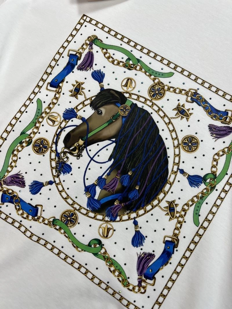 Precise copy Hermes T-Shirts