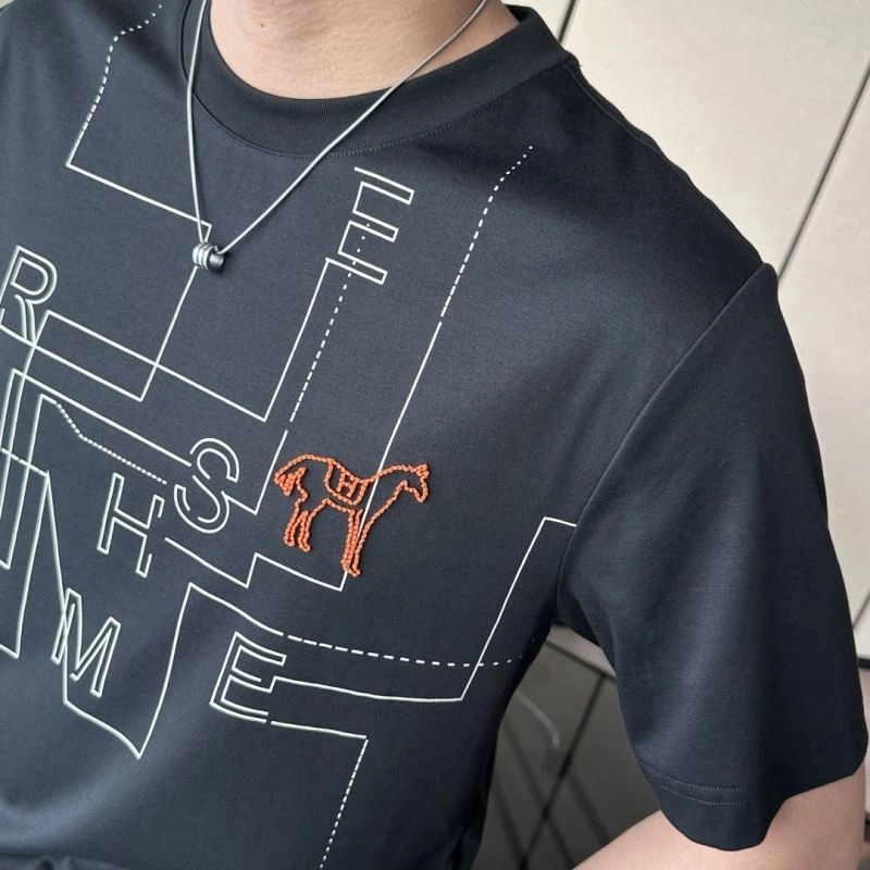 Precise copy Hermes T-Shirts