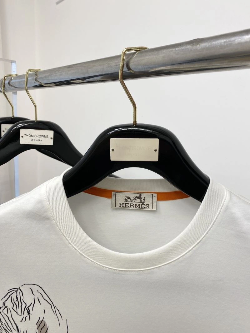 Precise copy Hermes T-Shirts