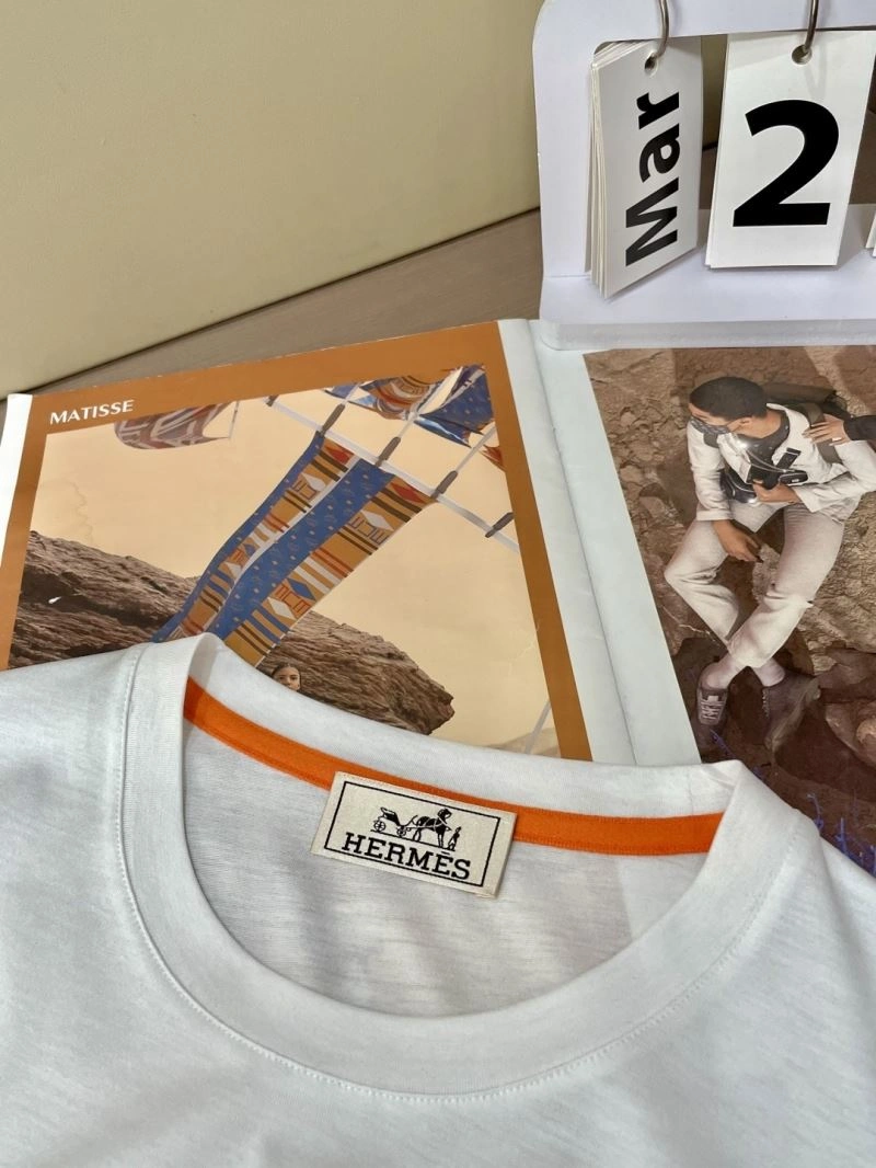 Precise copy Hermes T-Shirts