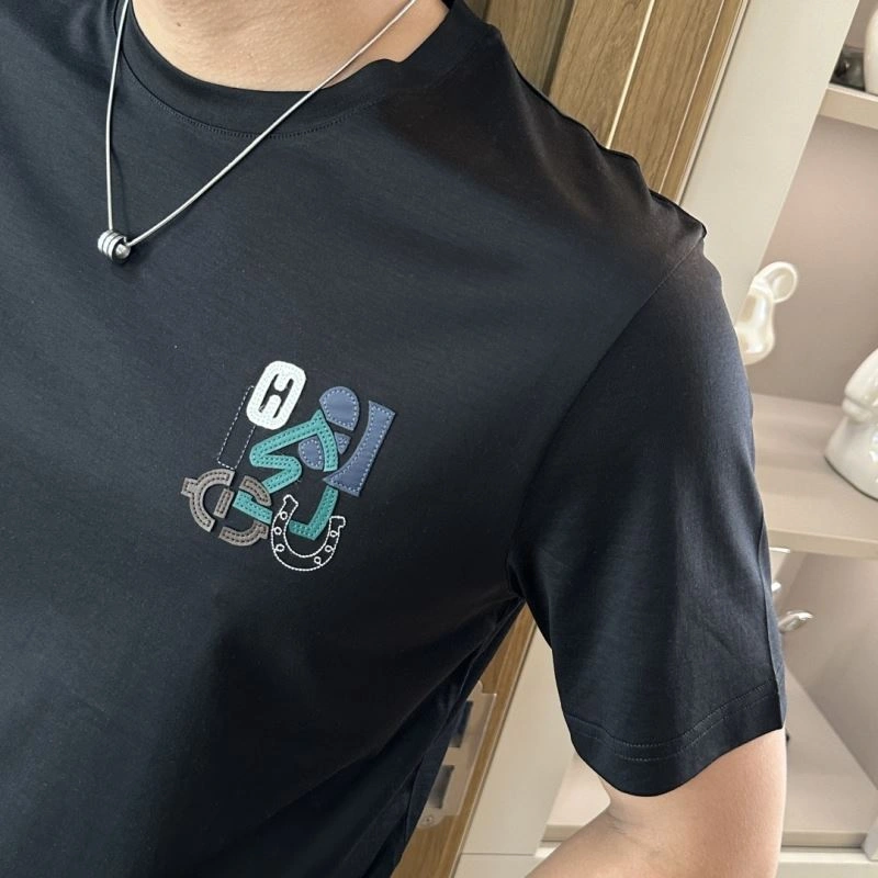Exact replica Hermes T-Shirts