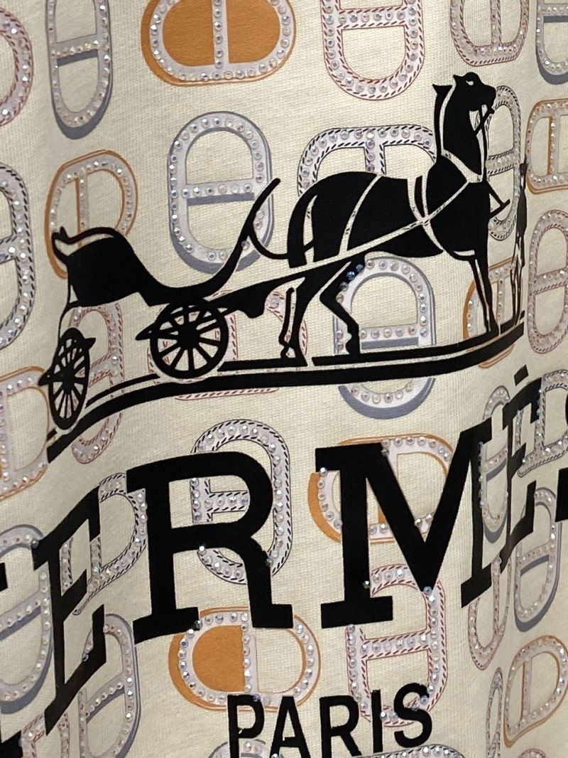Precise copy Hermes T-Shirts