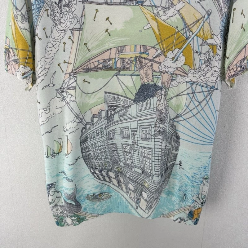Precise copy Hermes T-Shirts