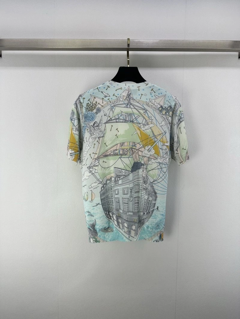 Precise copy Hermes T-Shirts