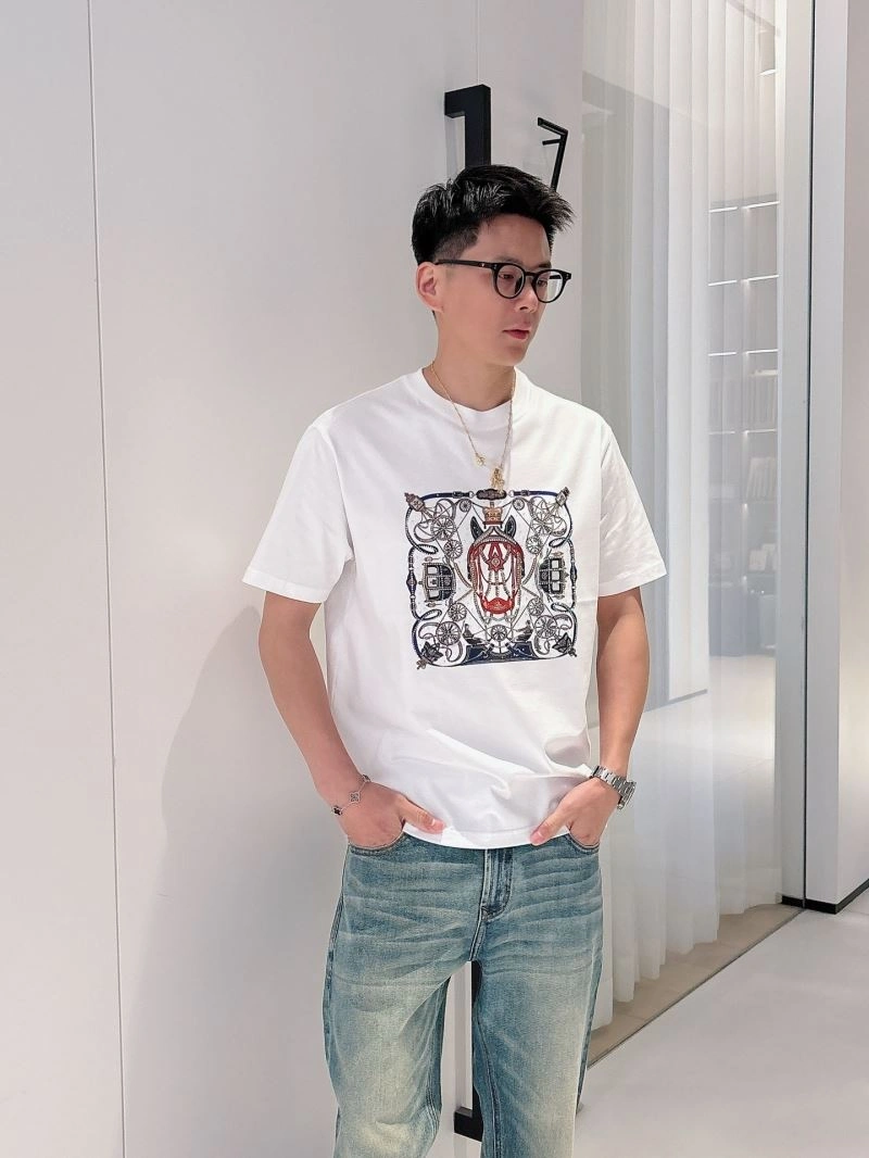 Precise copy Hermes T-Shirts