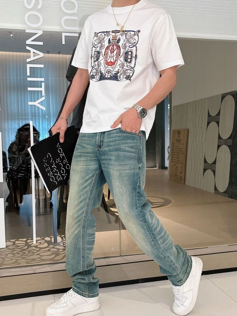 Precise copy Hermes T-Shirts
