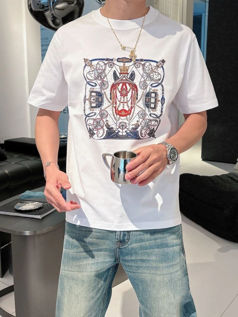 Precise copy Hermes T-Shirts