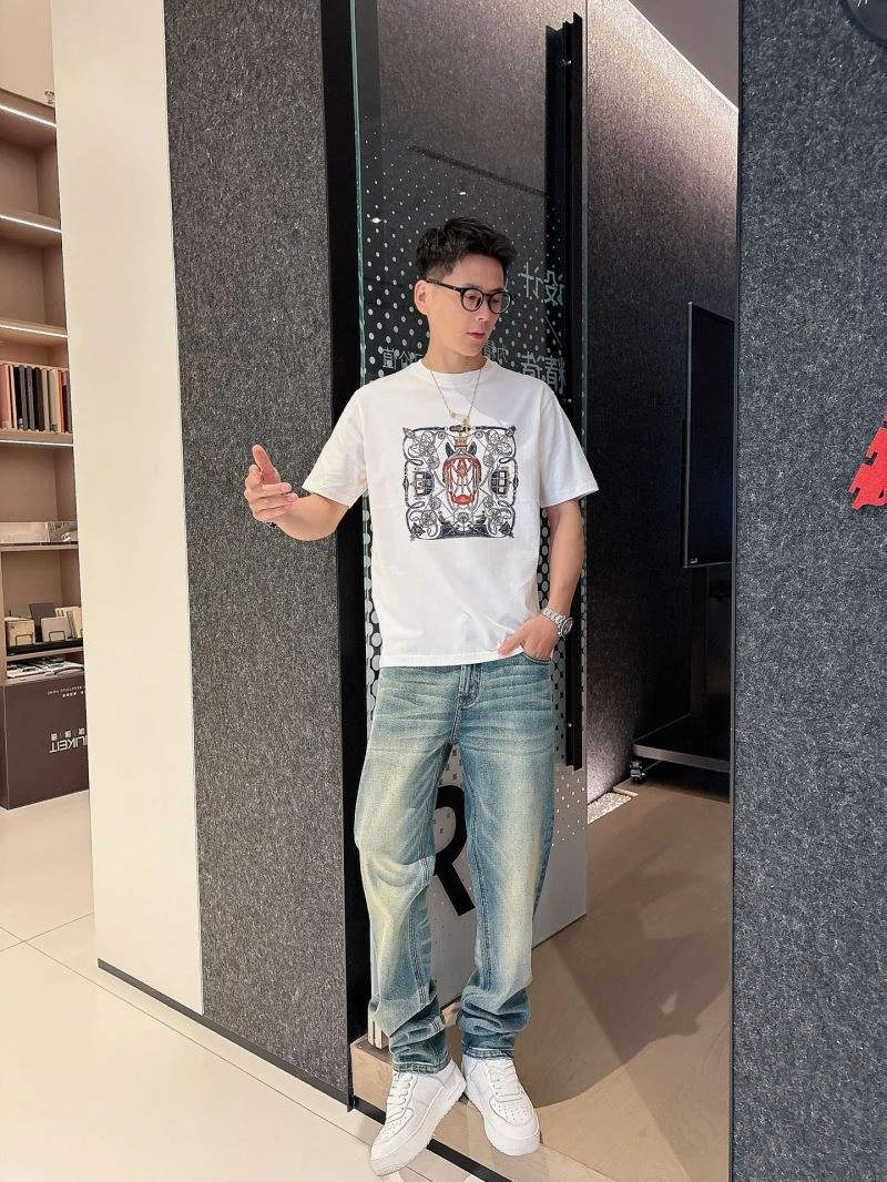 Precise copy Hermes T-Shirts