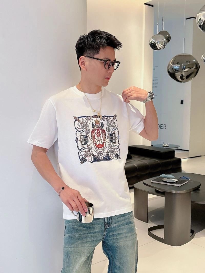 Precise copy Hermes T-Shirts