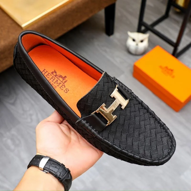 Brand-authenticated Hermes Tods Shoes