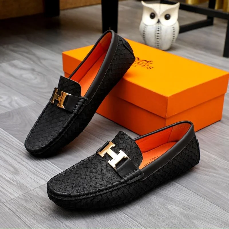 Brand-authenticated Hermes Tods Shoes
