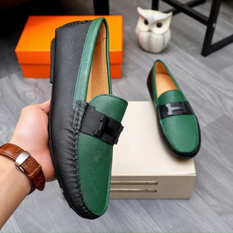Brand-authenticated Hermes Tods Shoes