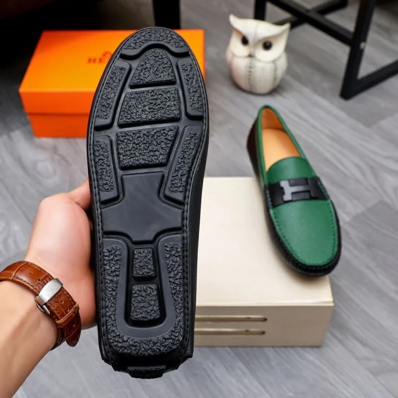 Brand-authenticated Hermes Tods Shoes