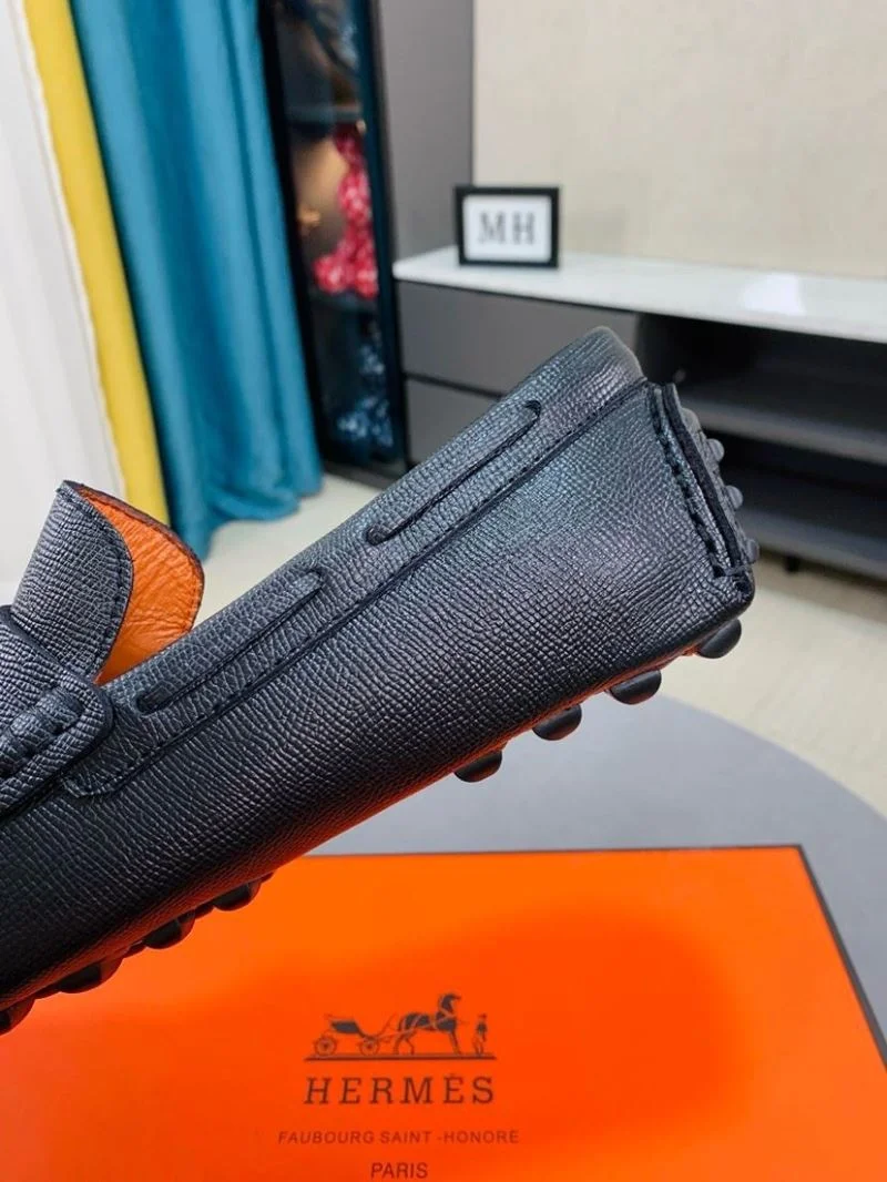Brand-authenticated Hermes Tods Shoes