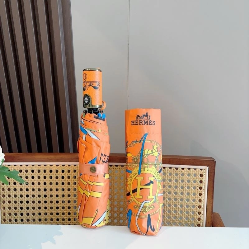 Brand-authenticated Hermes Umbrella