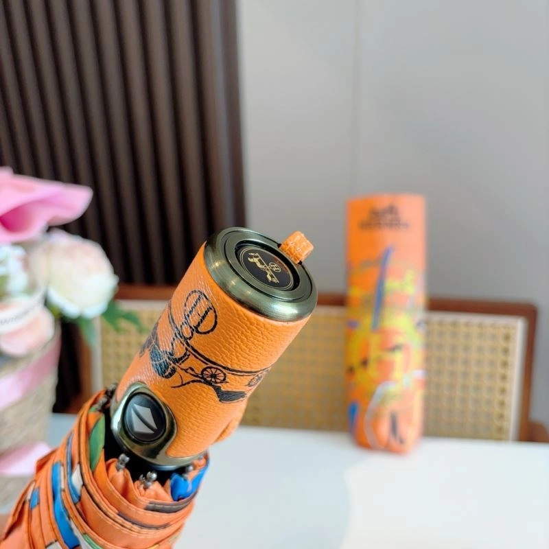 Brand-authenticated Hermes Umbrella