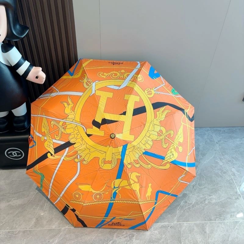 Brand-authenticated Hermes Umbrella